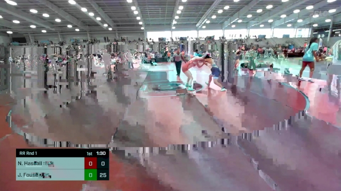 132 lbs Rr Rnd 1 - Nevaeh Hascall, Team Nebraska Blue vs Jordyn Fouse ...