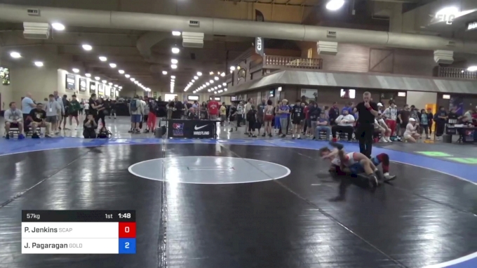 57 kg Cons 32 #2 - Paxton Jenkins, Scappoose High School Wrestling vs ...