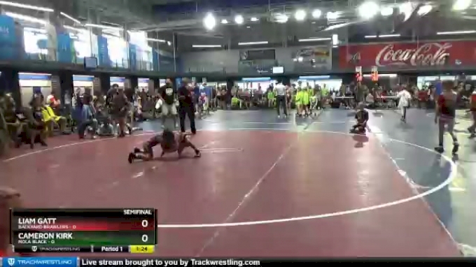 45 lbs Semis & 3rd Wb (16 Team) - Liam Gatt, Backyard Brawlers vs ...