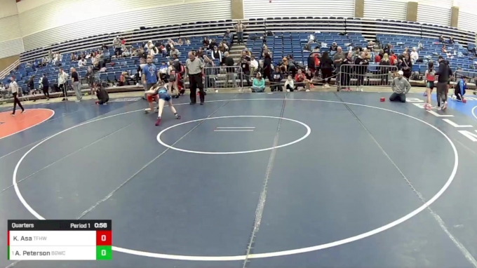 14U Girls - 90 lbs Quarters - Abigail Peterson, Big Game Wrestling Club ...