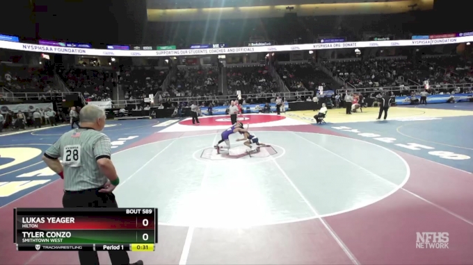 I-101 lbs Cons. Round 3 - Lukas Yeager, Hilton vs Tyler Conzo ...