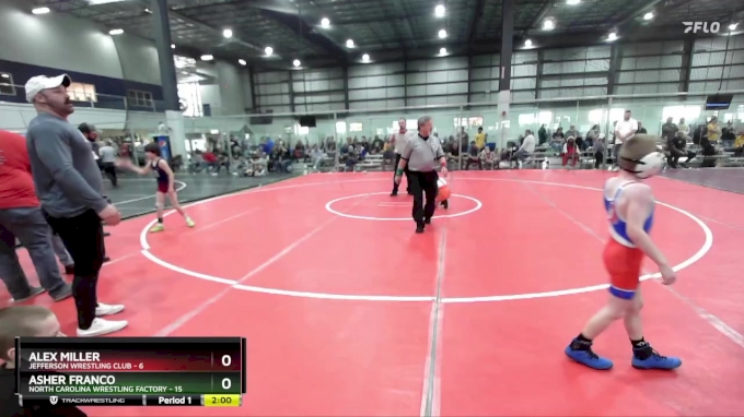 65 lbs Round 2 (6 Team) - Asher Franco, NORTH CAROLINA WRESTLING ...