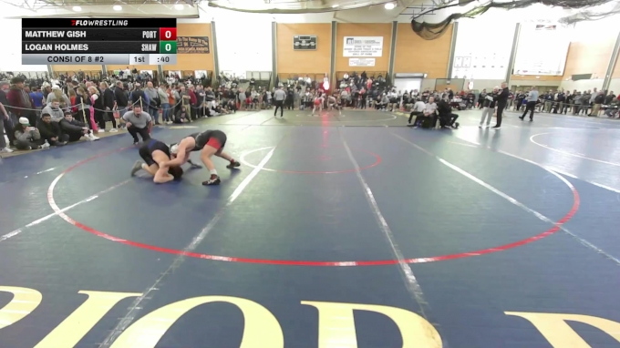165 lbs Consi Of 8 #2 - Matthew Gish, Portland/Cromwell vs Logan Holmes ...
