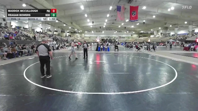 132 lbs 2nd Wrestleback (8 Team) - Maddox McCullough, Page High School ...