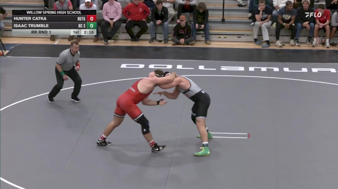 285 lbs Rr Rnd 1 - Hunter Catka, Rutgers vs Isaac Trumble, NC State