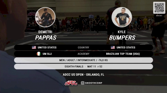 Demetri Pappas vs Kyle Bumpers 2023 ADCC Florida Open