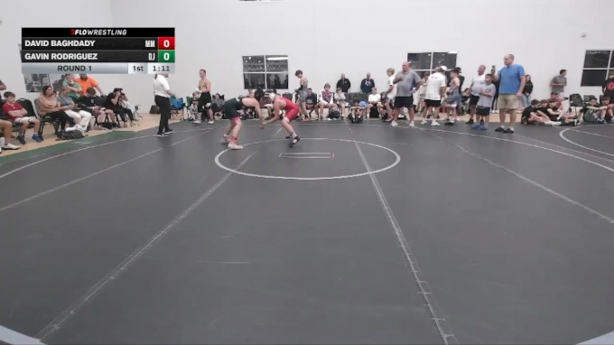 120 lbs Round 1 - David Baghdady, Micky`s Maniacs vs Gavin Rodriguez ...