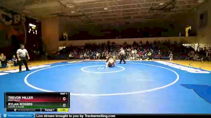 195 lbs 1st Place Match - Rylan Rogers, Coeur D Alene vs Trevor Miller ...