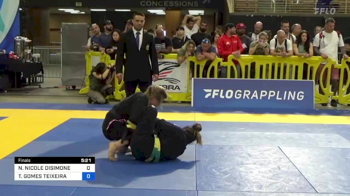NATALIE NICOLE DISIMONE vs THAÍS GOMES TEIXEIRA 2023 Pan Jiu Jitsu ...