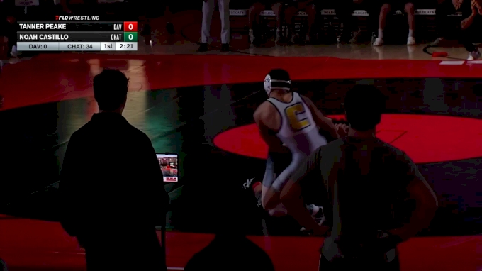 157 lbs Tanner Peake, Davidson vs Noah Castillo, Chattanooga