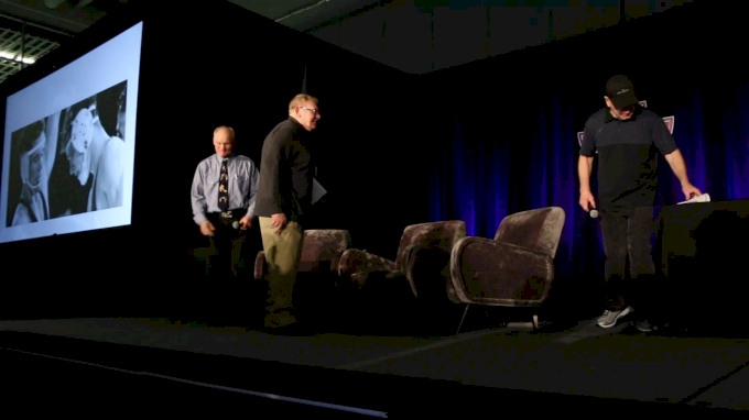 Dan Gable And Larry Owings On THE Match