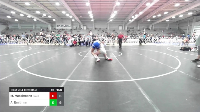 120 lbs 5th Place - Morgan Maschmann, Team Nebraska Gold vs Angel Smith ...