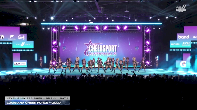 Louisiana Cheer Force - Gold [2026 L6 Limited Coed - Small Day 1] 2026 ...