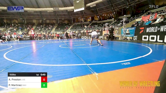 150 lbs Consi Of 4 - Annette Preston, Live Training vs Parker Martinez ...