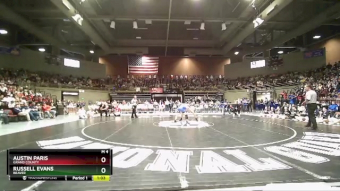 2A 138 lbs 1st Place Match - Russell Evans, Beaver vs Austin Paris ...