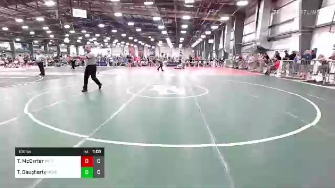 106 lbs Rr Rnd 2 - Travis McCarter, Patton Trained Red vs Trey ...