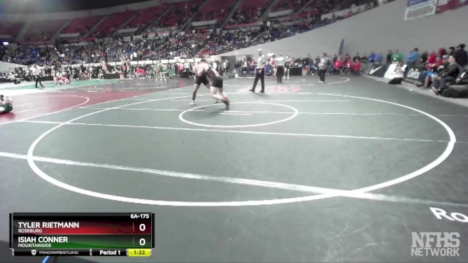 6a-175 Tyler Rietmann (Roseburg) vs Isiah Conner (Mountainside)