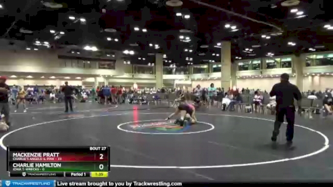 126 lbs Placement (16 Team) - Mackenzie Pratt, Charlie`s Angels-IL Pink ...