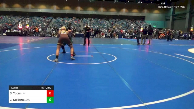 182 lbs Consolation - Gabe Yocum, Temecula Valley vs Gerardo Caldera ...