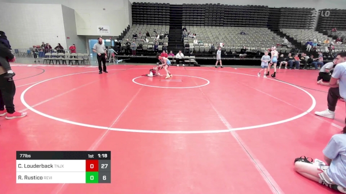 77 lbs Rr Rnd 1 - Colton Louderback, Team NJ X Ruthless vs Rocco ...