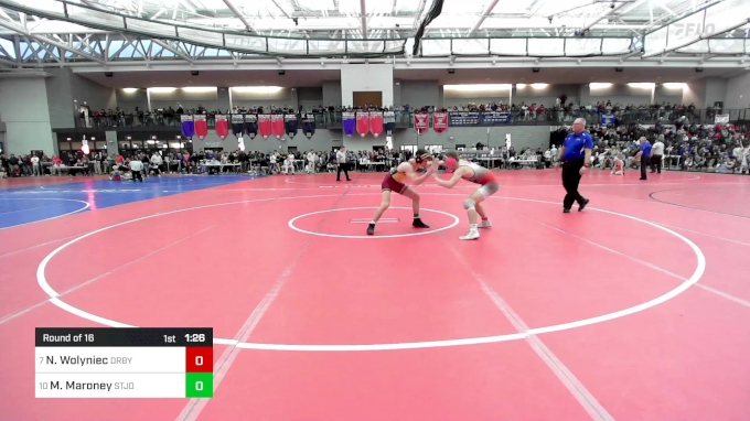 144 lbs Round Of 16 - Nathan Wolyniec, Derby/Oxford/Holy Cross vs ...