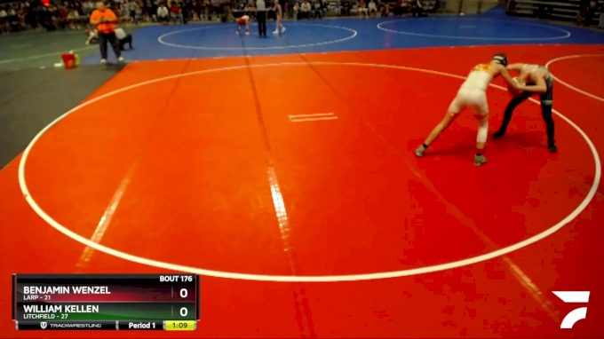 150 lbs Cons. Round 1 - Benjamin Wenzel, LARP vs William Kellen, Litchfield