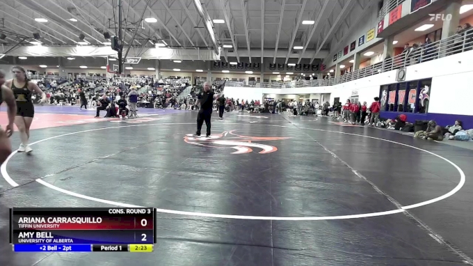 138 lbs Cons. Round 3 - Amy Bell, University Of Alberta vs Ariana ...