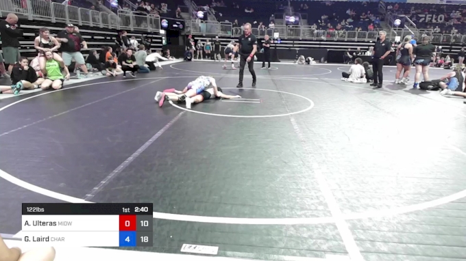 127 lbs Rr Rnd 2 - Lennah Monts, Midwest Misfits vs Brooklyn Sheaffer ...