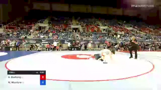 138 lbs Round Of 64 - Abraham Bushong, Iowa vs Marcus McIntyre, Wisconsin
