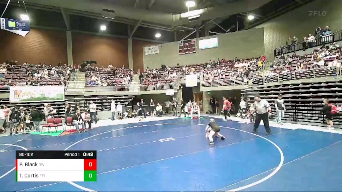 80-102 lbs Round 2 - Presley Black, Devils Wrestling vs Taryn Curtis ...