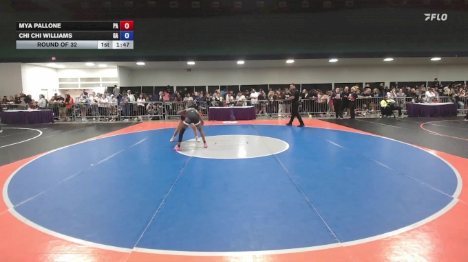 112 lbs Round Of 32 - Mya Pallone, PA vs Chi Chi Williams, GA