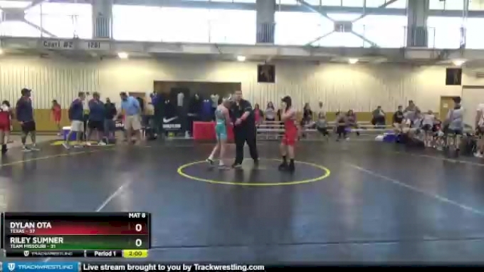 92 lbs Quarters & 1st Wb (16 Team) - Dylan Ota, Texas vs Riley Sumner ...