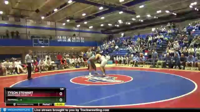 220 lbs Placement Matches (8 Team) - Logan Steward, Oglethorpe County ...