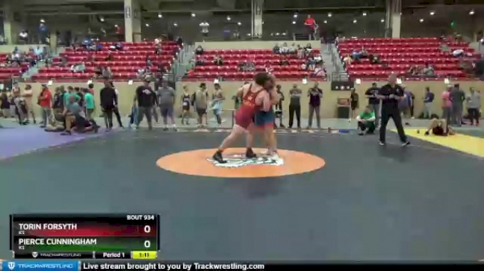 220 lbs Cons. Semi - Torin Forsyth, KS vs Pierce Cunningham, KS