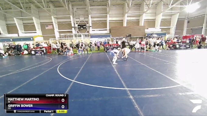 150 lbs Champ. Round 2 - Matthew Martino, ID vs Griffin Bower, CO