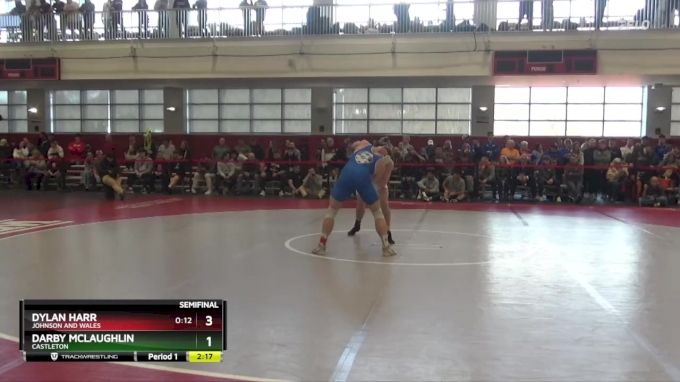 197 lbs Semifinal - Darby McLaughlin, Castleton vs Dylan Harr, Johnson ...