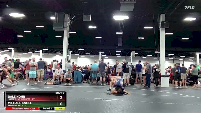 115 lbs Round 3 (4 Team) - Dale Kohr, Moser`s Mat Monster vs Michael ...