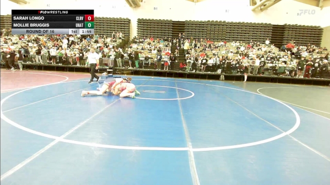 150 lbs Round Of 16 - Sarah Longo, Clearview vs Mollie Bruggis, Unattached