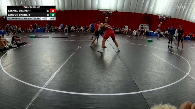 215 lbs Quarters & Wb (16 Team) - Ezekiel Sieckert, WCAABE Knights vs ...