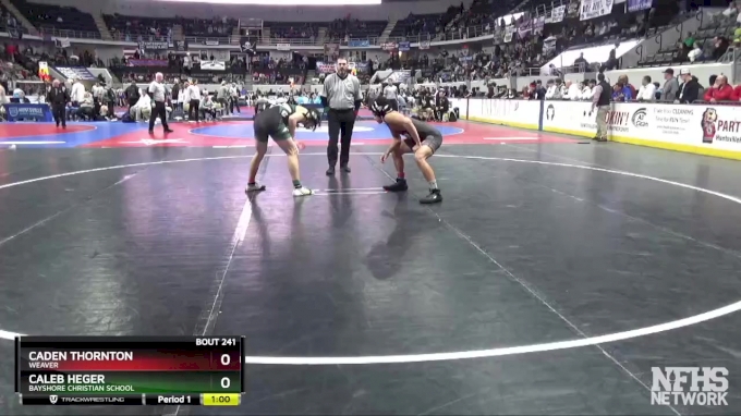 1A-4A 160 Cons. Semi - Caden Thornton, Weaver vs Caleb Heger, Bayshore ...