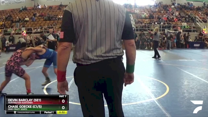 110 lbs 3rd Place Match - Chase Goecke (c1/5), Ohio Crazy Goats vs ...