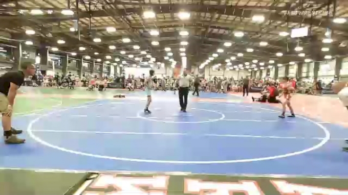 85 lbs Rr Rnd 1 - Deklan Barr, Young Guns White vs Marty Koert, Iron ...