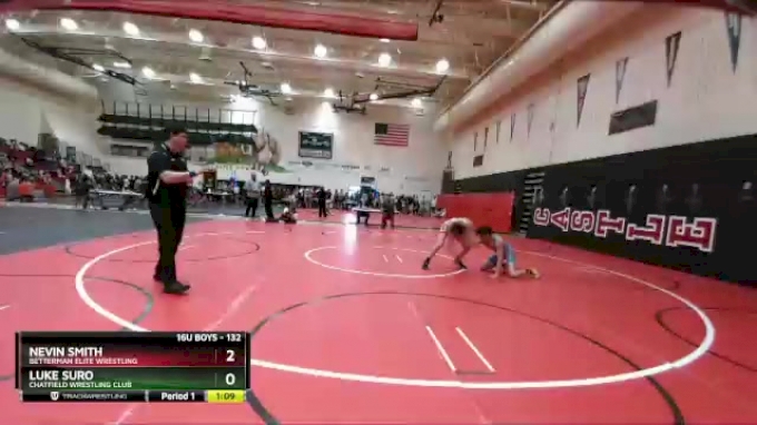 132 lbs Semifinal - Nevin Smith, Betterman Elite Wrestling vs Luke Suro ...