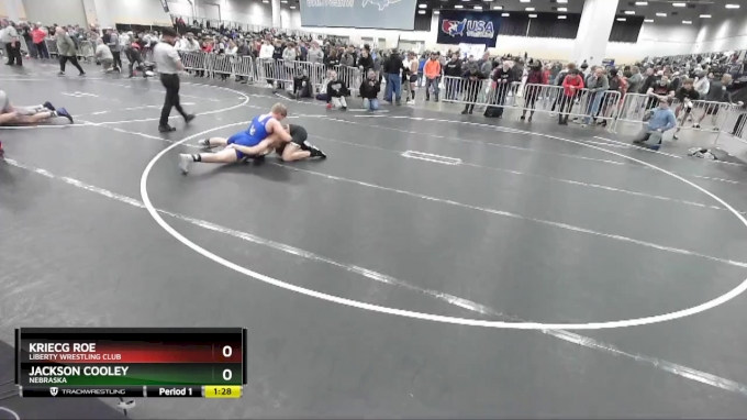 175 lbs Quarterfinal - Kriecg Roe, Liberty Wrestling Club vs Jackson Cooley, Nebraska