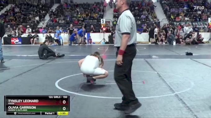 150 lbs Semifinal - Tynsley Leonard, Maize vs Olivia Garrison, Ogden`s ...