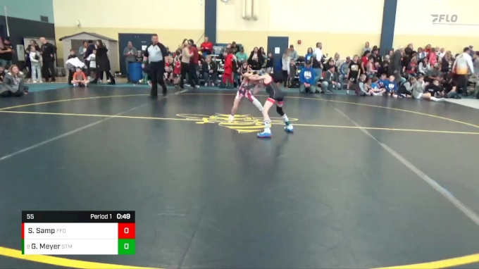 55 lbs Champ. Round 1 - Gray Meyer, STMA vs Sully Samp, Fergus Falls Otters