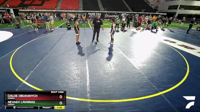 105 lbs 2nd Place Match - Chloe Obuhanych, Hawaii vs Nevaeh Lavarias ...