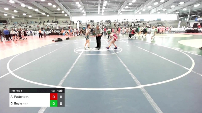 100 lbs Rr Rnd 1 - Allison Patten, Valley Vixxens vs Olivia Boyle ...