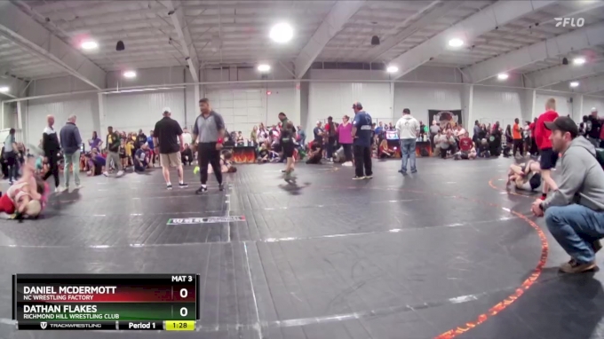 108 lbs Semifinal - Daniel McDermott, NC Wrestling Factory vs Dathan ...