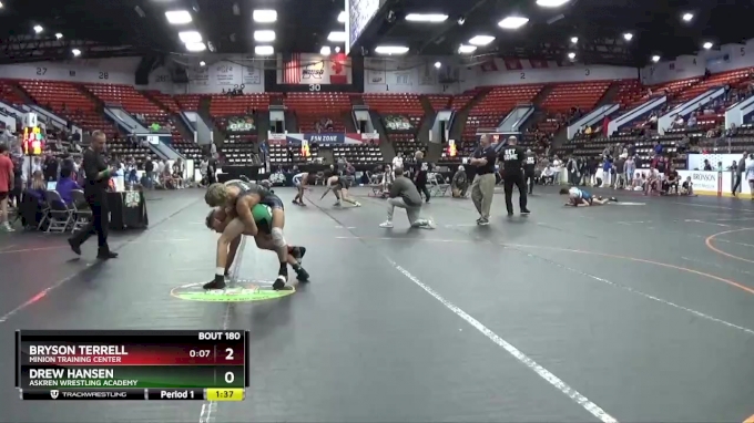 119 lbs Champ. Round 2 - Bryson Terrell, Minion Training Center vs Drew ...